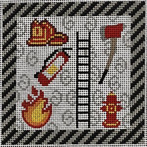 Fire Fighter Square CH-564 – Stitched Up Needleworks